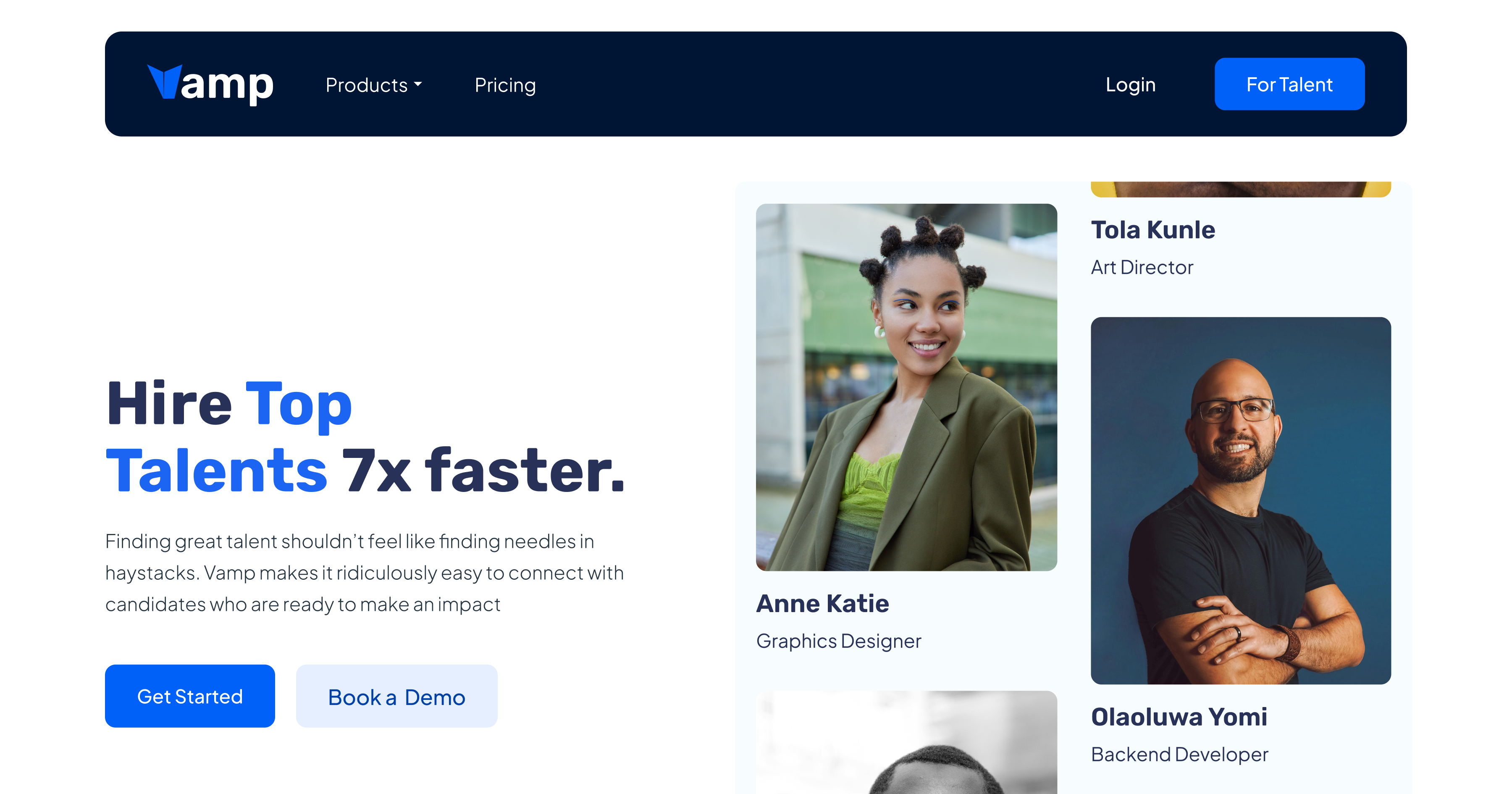 Hire Top Talents 7x faster.